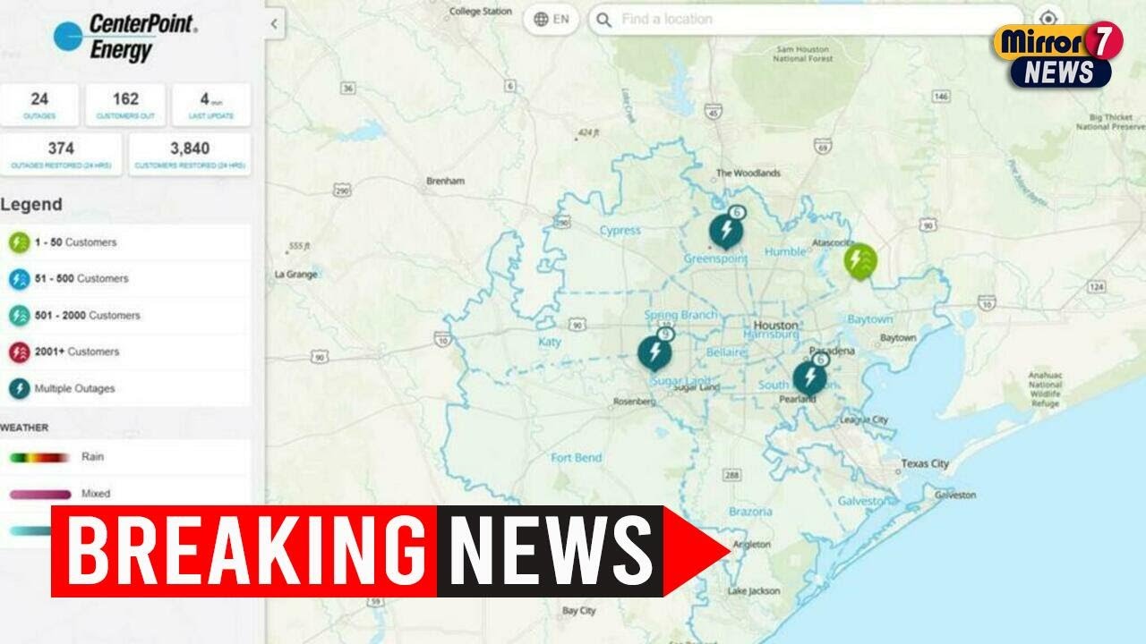 Tracking Storms and Power Outages in Houston on Christmas Eve and ...