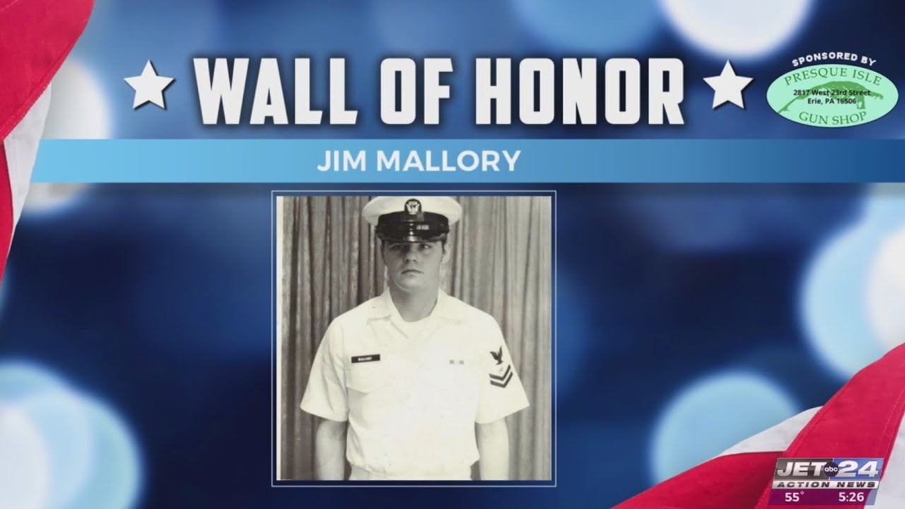 Wall of Honor: Jim Mallory - YouTube