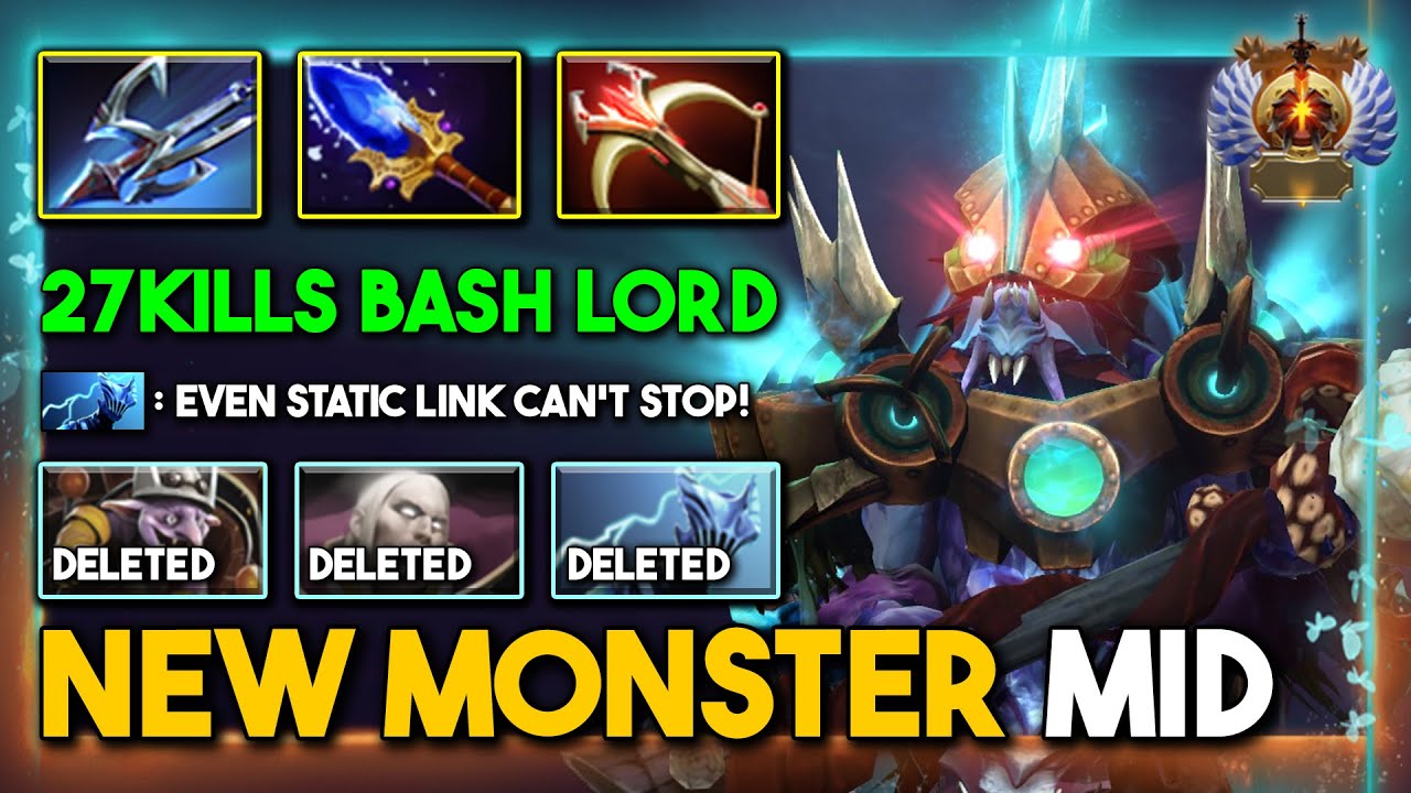 NEW MONSTER MID Slardar 27Kills Aghs Scepter + Daedalus Build Even ...