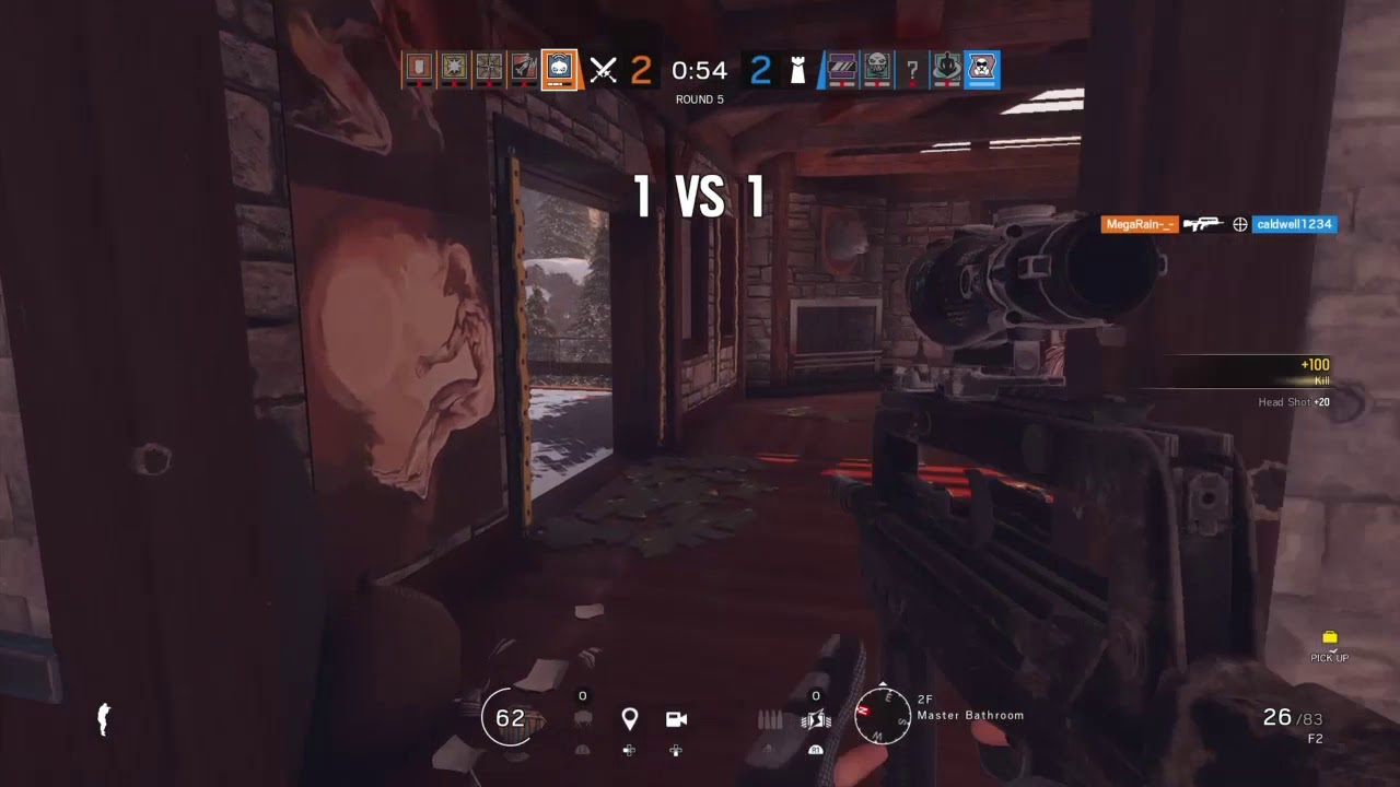 CRAZY 1V5 ACE IN UNRANKED SIEGE GAME - YouTube