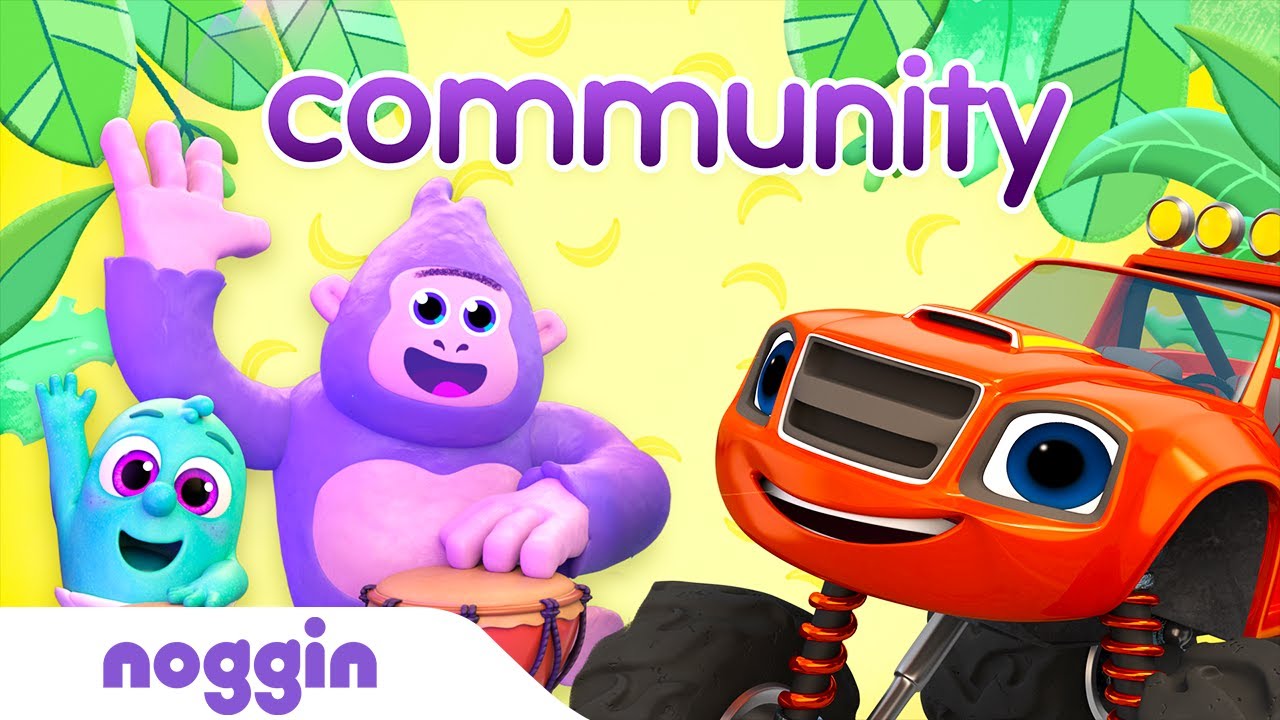 Learn The Word Community w/ Blaze, Rubble, Dora & Friends | Noggin ...