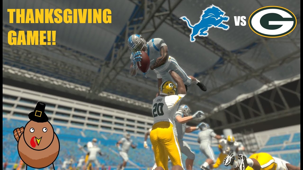 He Got Up In The Air!!! | First Thanksgiving Game | Football Sim NFL ...