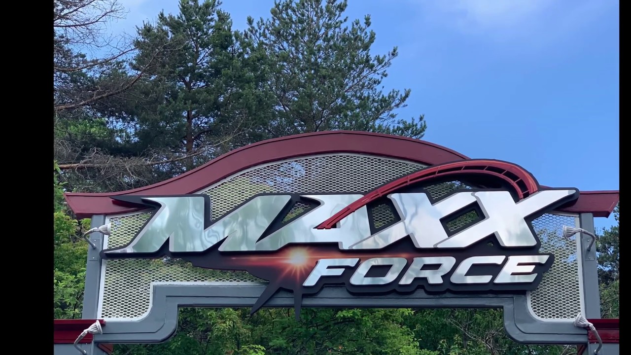 Maxx Force at Six Flags Great America Opening Ceremony 2019 - YouTube