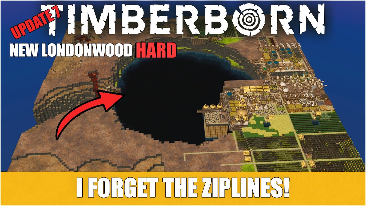 ZIPLINES are Awesome! Filling Up Lake & Expanding Farmland ...