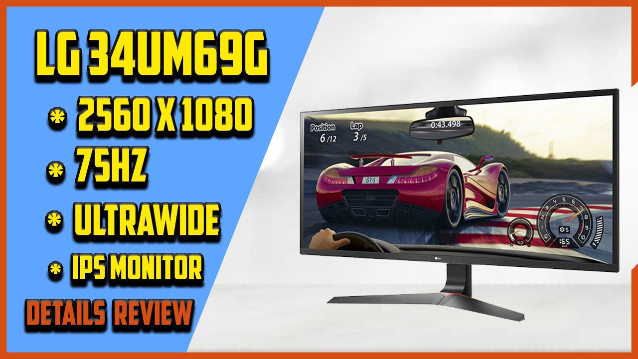 LG 34UM69G Review: 2560×1080 75Hz UltraWide IPS Gaming Monitor - YouTube