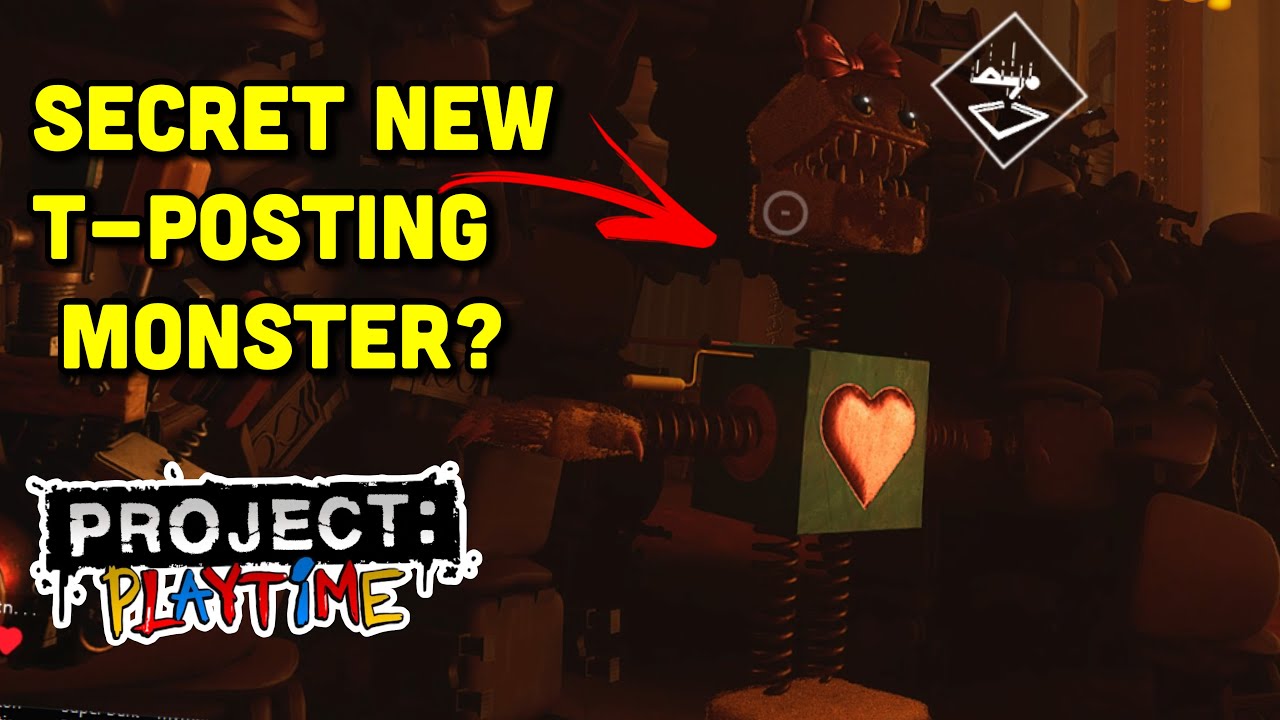 NEW SECRET T-Posting Monster Bug in Project Playtime!?! - YouTube
