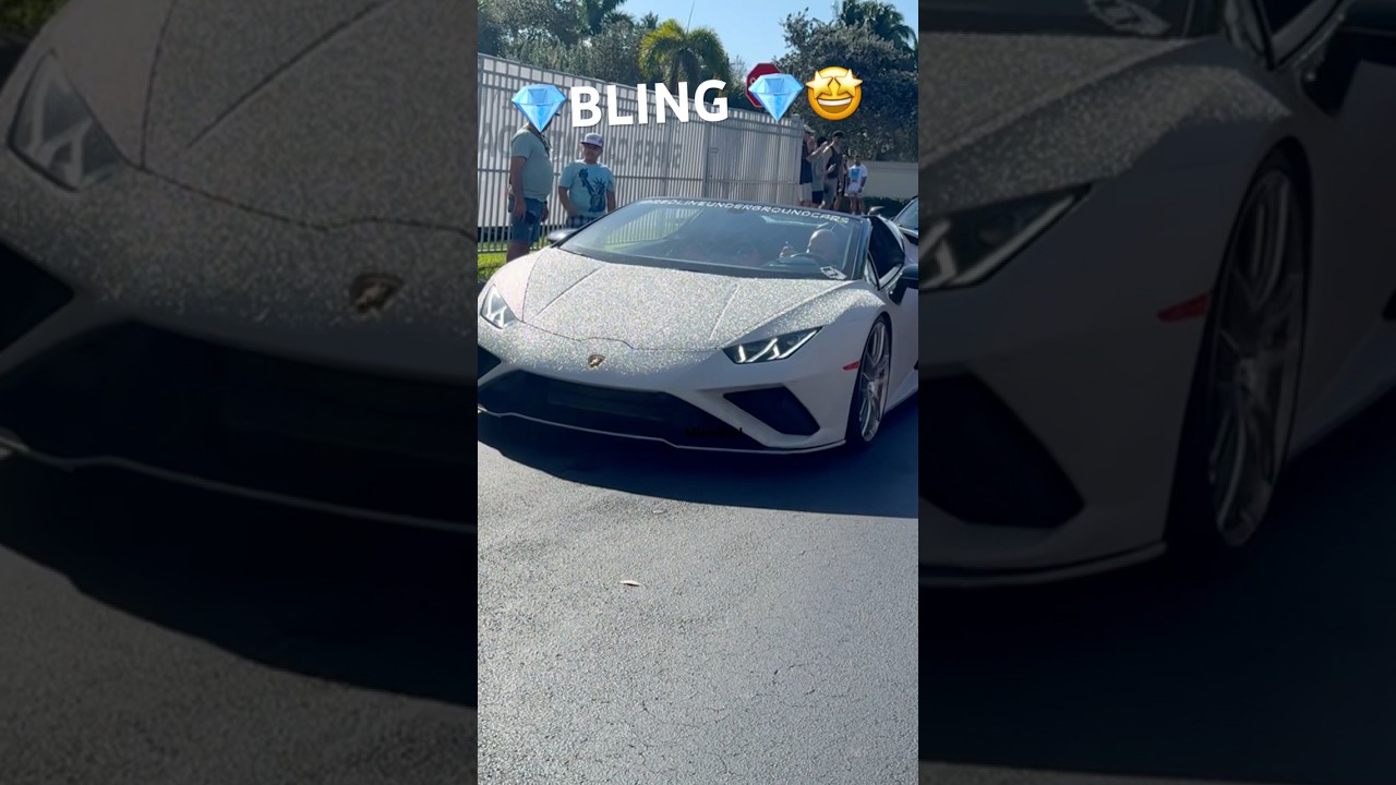 Lambo Huracan bedazzled 🔥🔥🔥 - YouTube