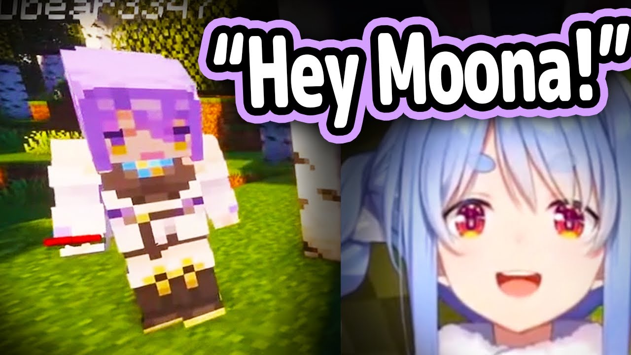 Nousagi Dressed As Moona Made Pekora Speak English【Hololive】 - YouTube