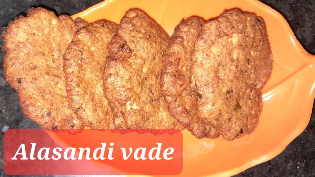 Alasandi bele vade/Black eye beans masala vada/Evening tea time snacks ...