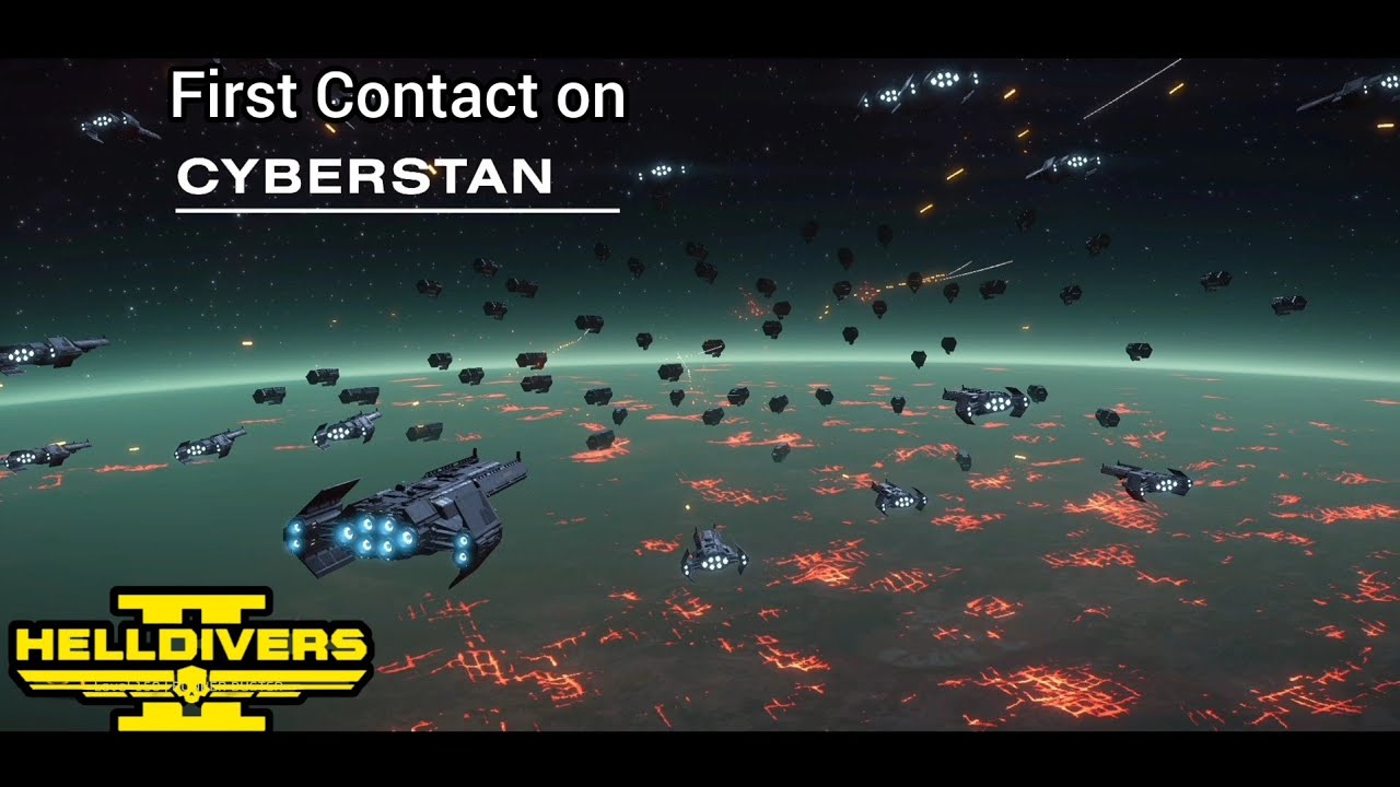 First Contact on Cyberstan - Helldivers 2 - YouTube