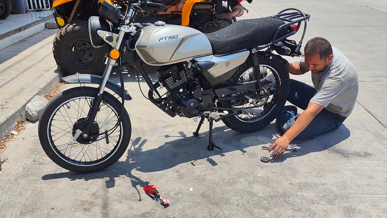 Modificando la ft150 grafito | Moto proyecto PARTE 2. - YouTube