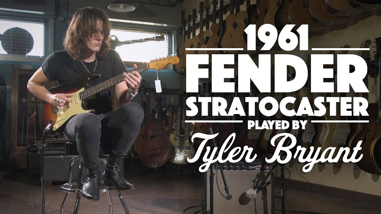 1961 Fender Stratocaster played by Tyler Bryant - YouTube