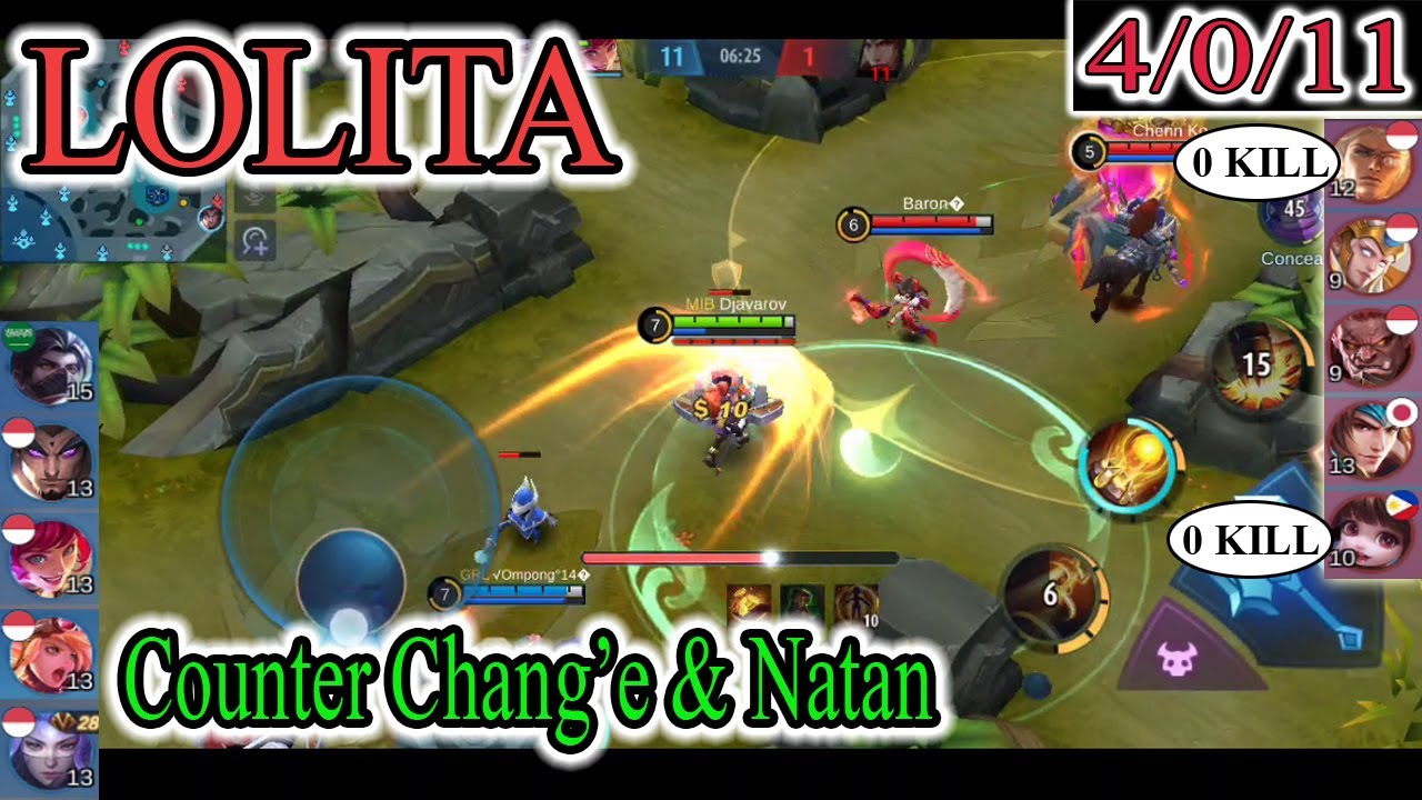 [Belajar Tank] Solo Rank LOLITA ROAM TANK - Mobile Legends MLBB ...