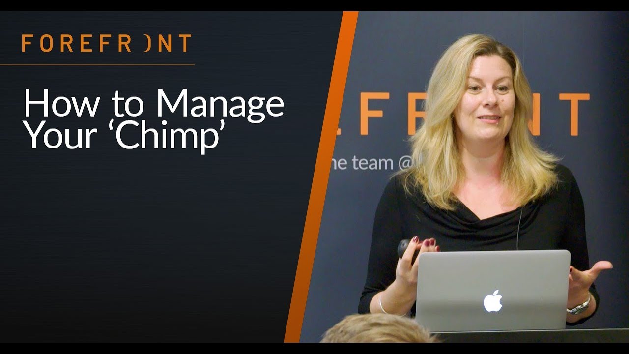 How to Manage Your 'Chimp' | Sarah Rudder | RocketMill - YouTube