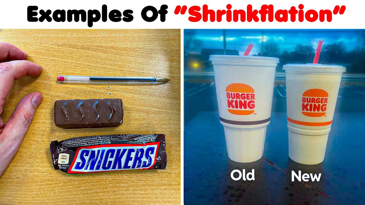 Embarrassing Signs of Shrinkflation - YouTube
