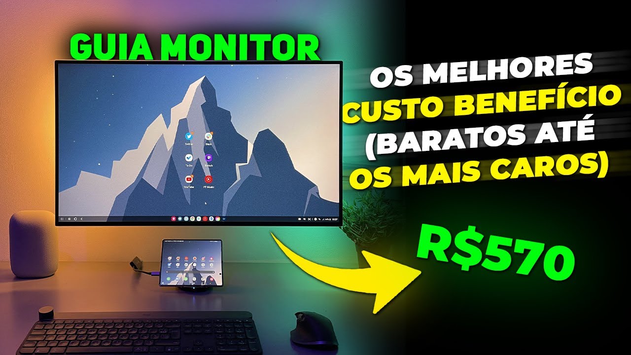 Os MELHORES MONITORES Gamer Barato Custo Benefício de 2023 e Como ...