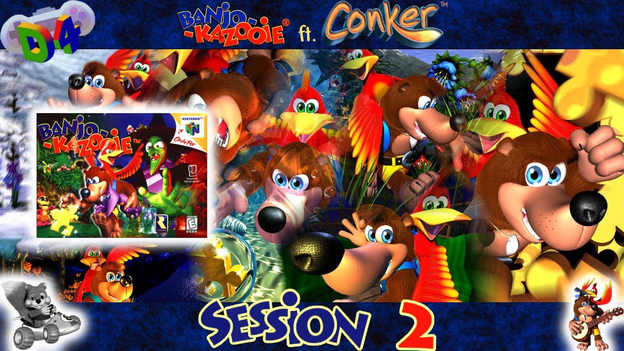 Banjo-Kazooie - Session 2 - Banjo-Conker Wednesdays - Designing For ...
