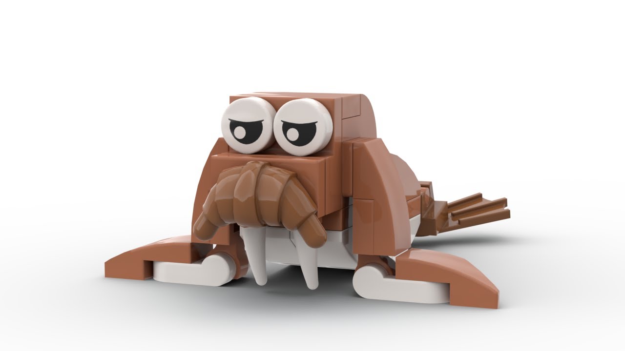 How to build LEGO Walrus, MOC, speed build in 4K - YouTube