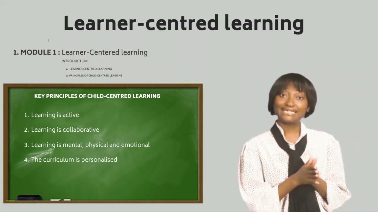 Principles of Learner-Centered Learning - Teacher Professional Development (TPD) - YouTube