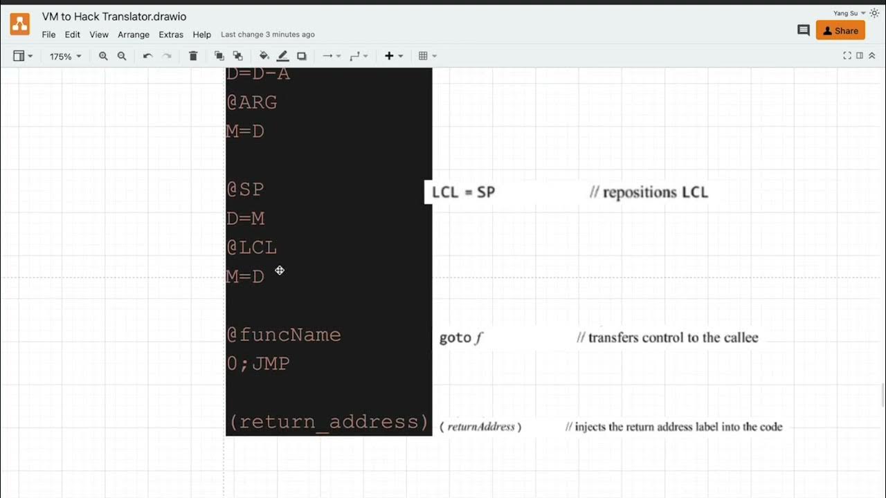 Nand2Tetris Project 07 (Part 2) control flow and function call commands - YouTube