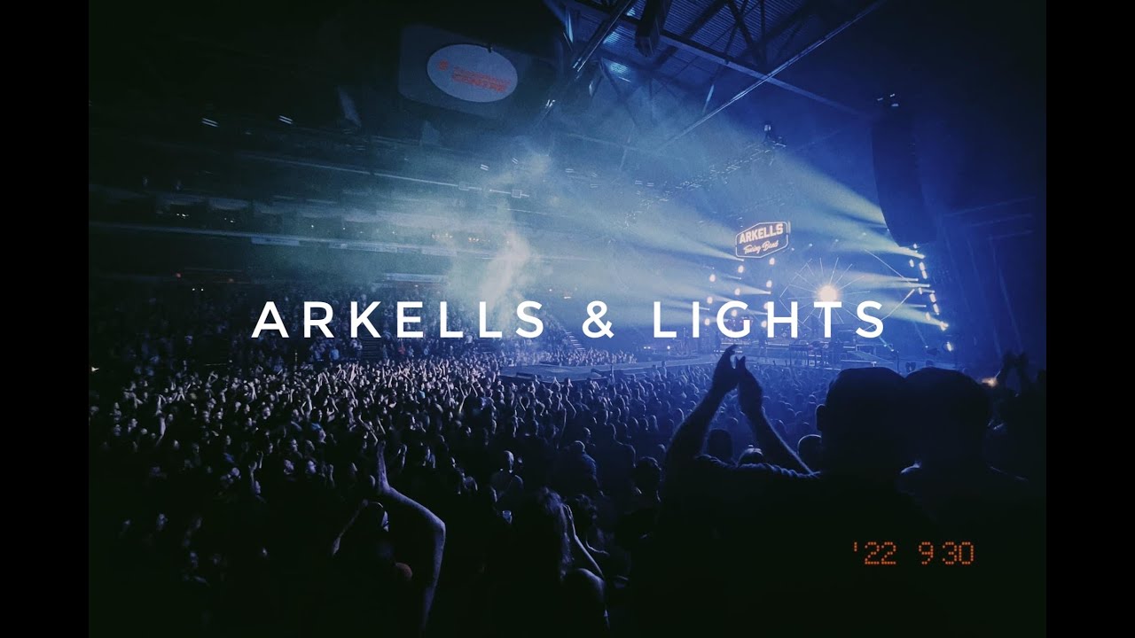arkells with lights | blink once/twice tour - YouTube