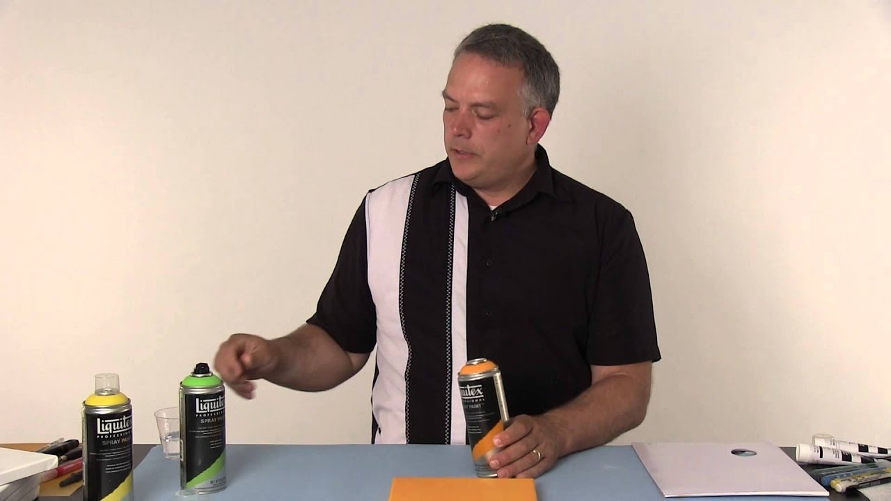 Liquitex® Spray Paint from Nasco - YouTube