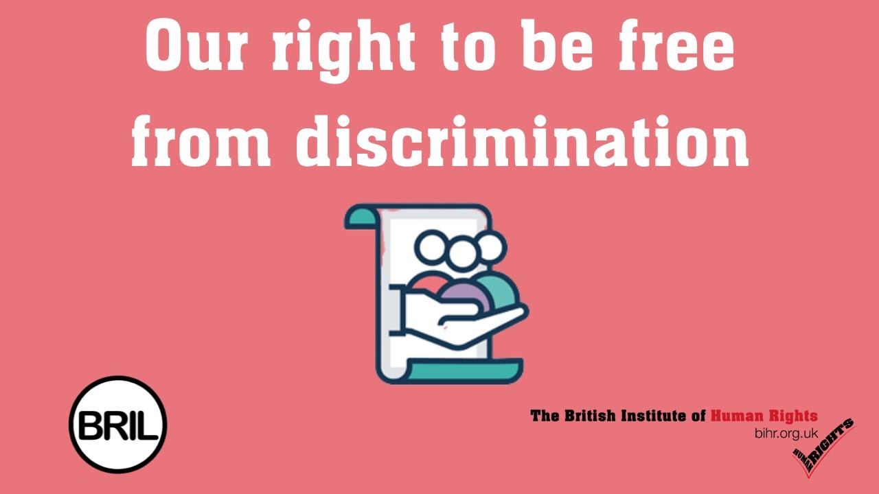 Our right to be free from discrimination - YouTube