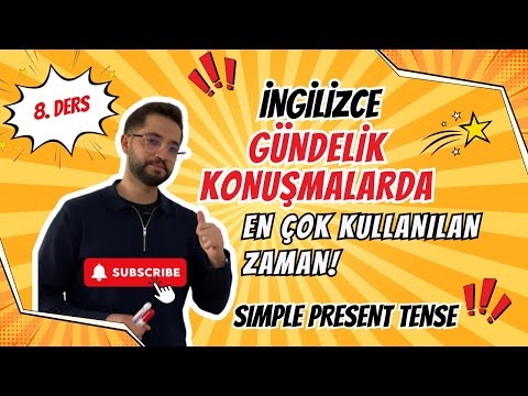 İNGİLİZCE'DE EN ÇOK KULLANILAN TENSE! Doğru Kullanıyor musun?  Simple Present Tense - Geniş Zaman