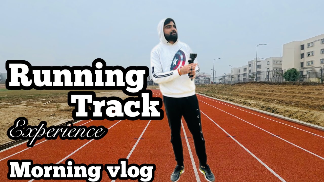 Prayagraj Running Track Experience 🏃‍♂️| Winter Season Mein Barish ka ...
