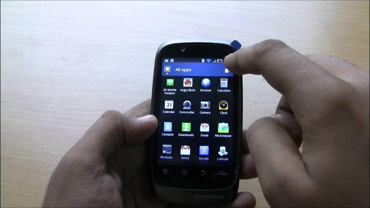 Motorola Fire XT (XT530) Review - YouTube