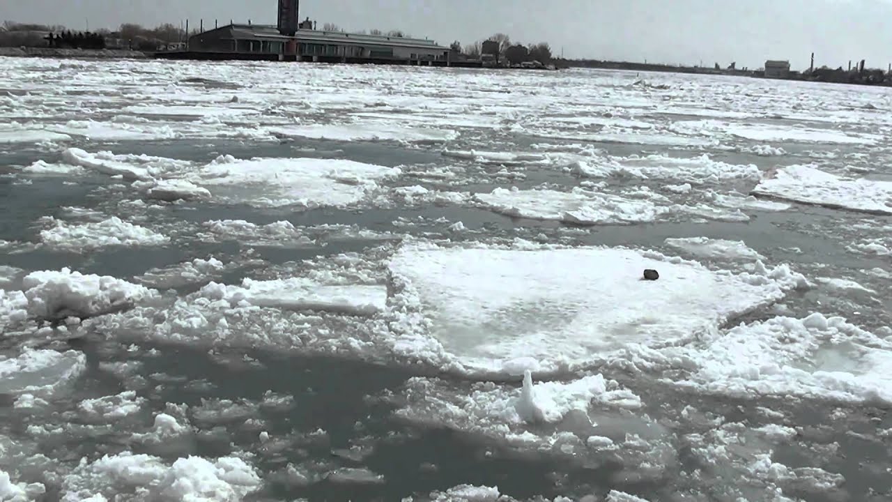 Port Huron Michigan Ice Flows March 2011 - YouTube