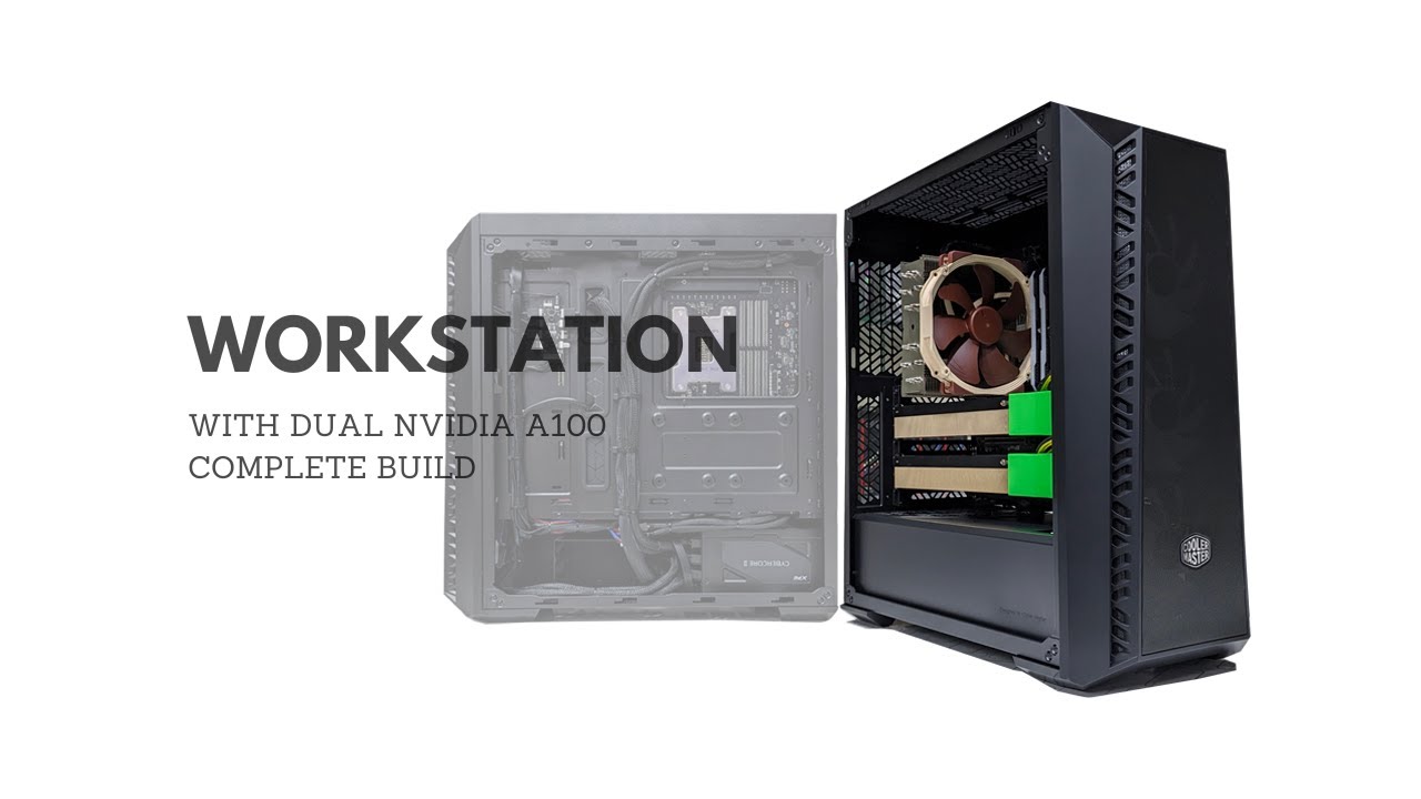 This workstation is loaded with 80gb Nvidia A100 ULTIMATE WORKSTATION ...