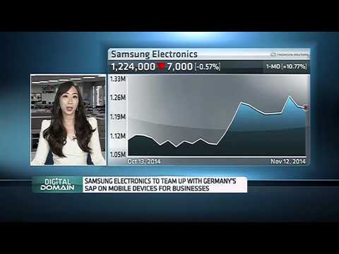 141112 CNBC ASIA - Samsung & SAP partnership - 삼성전자 & SAP 협력체결 - 윤혜준 ...