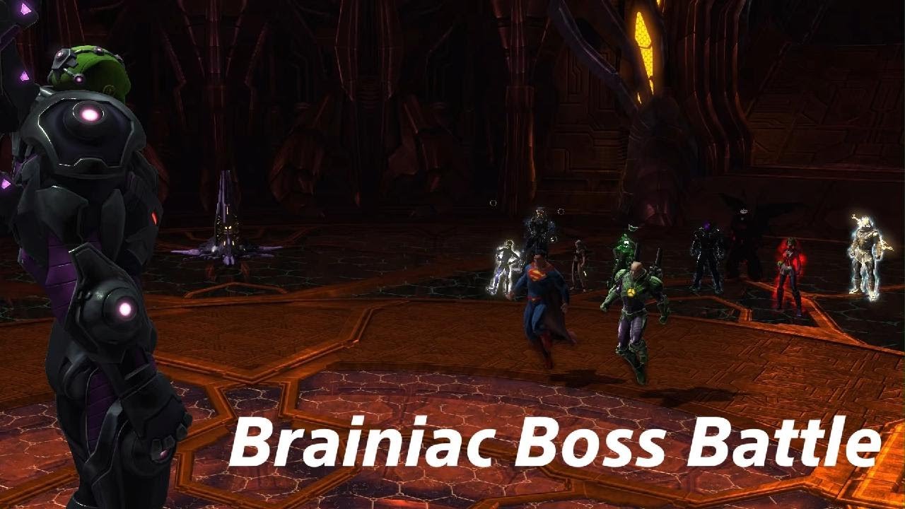 DCUO Ps5 - Brainiac Boss Battle - YouTube
