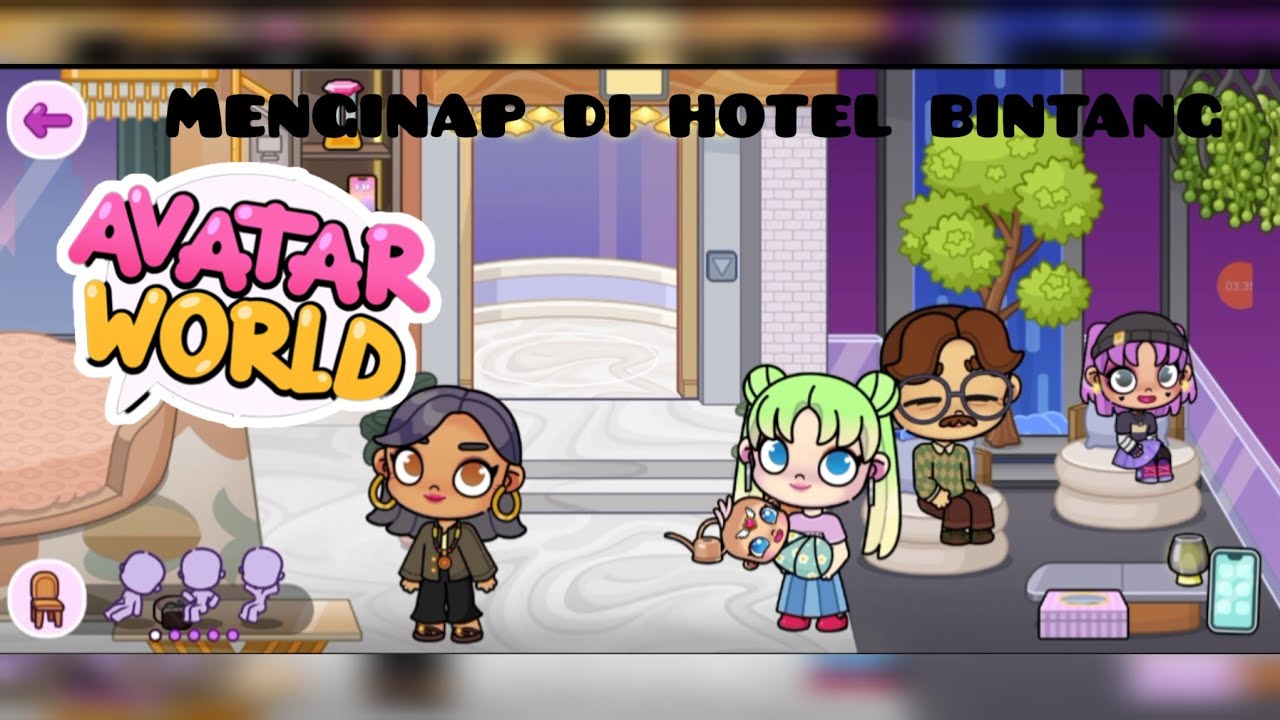 AVATAR WORLD/MENGINAPDI HOTEL BINTANG BERSAMA KELUARGA,STAYCATION WITH ...