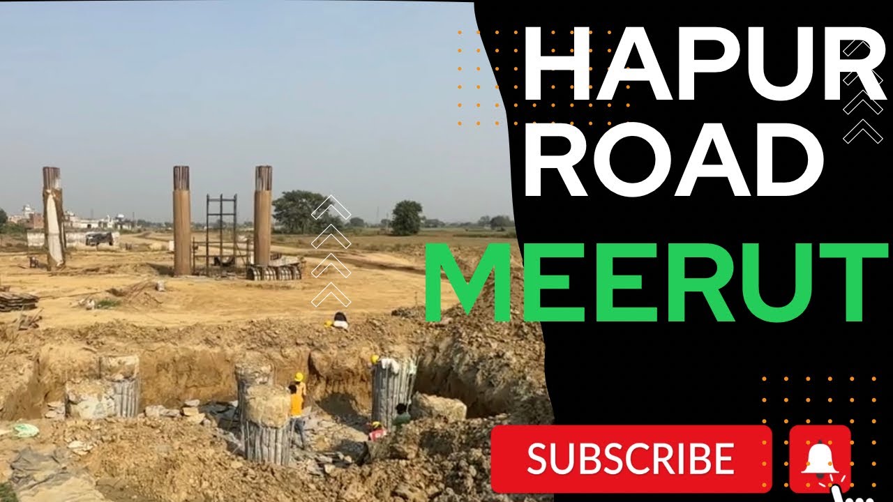 Hapur Road Meerut is Developing fast - YouTube