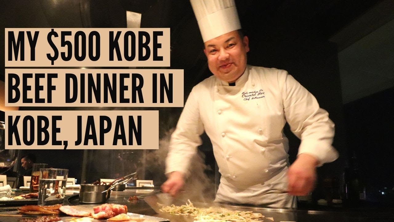 Kobe Beef Dinner at the Kobe Meriken Park Oriental Hotel, Japan - YouTube