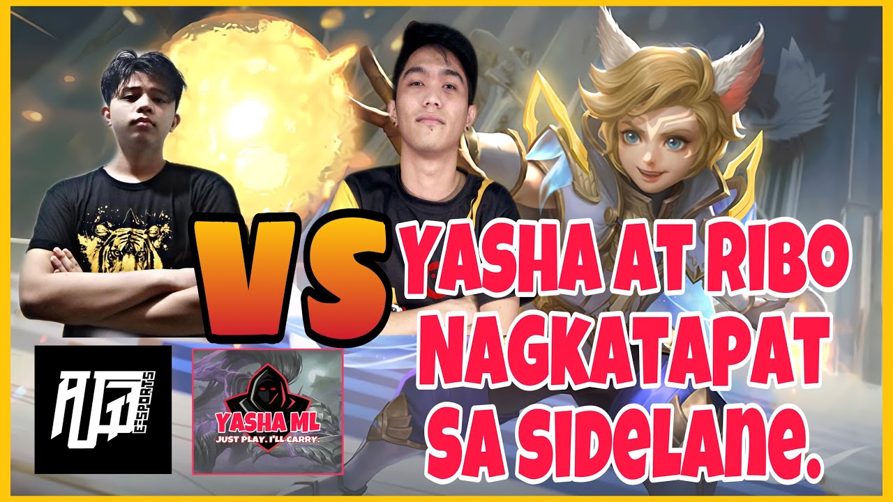 YASHA ML VS RIBO NG BREN - NAGKATAPAT SA SIDELANE - 5MAN HIGH RANK ...