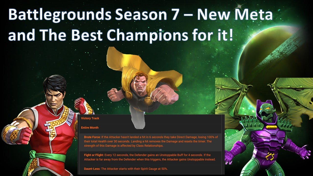 Battlegrounds Season 7 - The New Meta and Best Attackers & Defenders ...