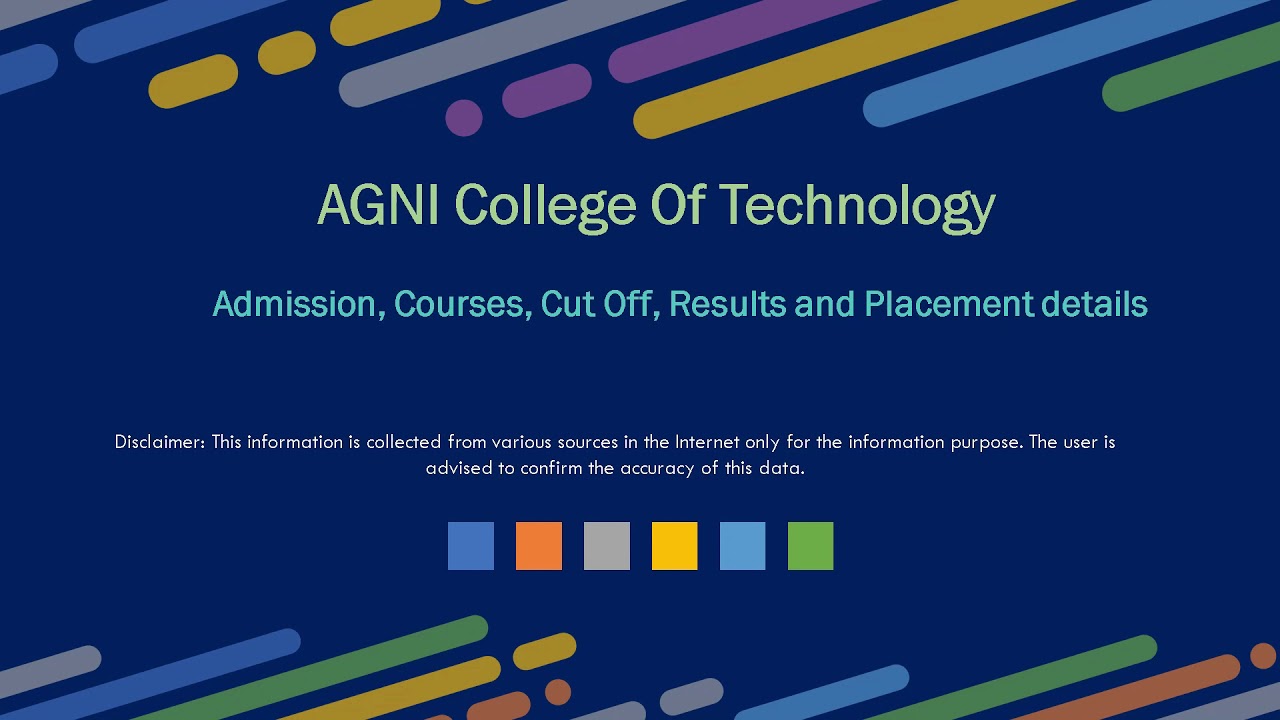 Agni College of Technology Admission, Fees, Placement, Counselling ...