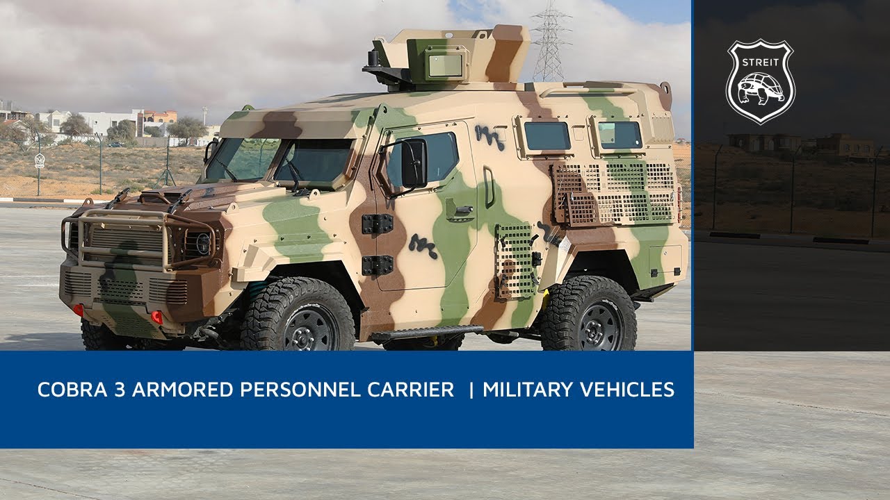 Cobra 3 Armored Personnel Carrier | Military Vehicles - YouTube
