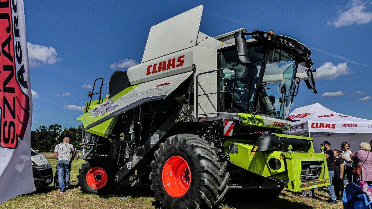 Dożynki Bratoszewice 2021🔥Claas trion 520🔥 - YouTube