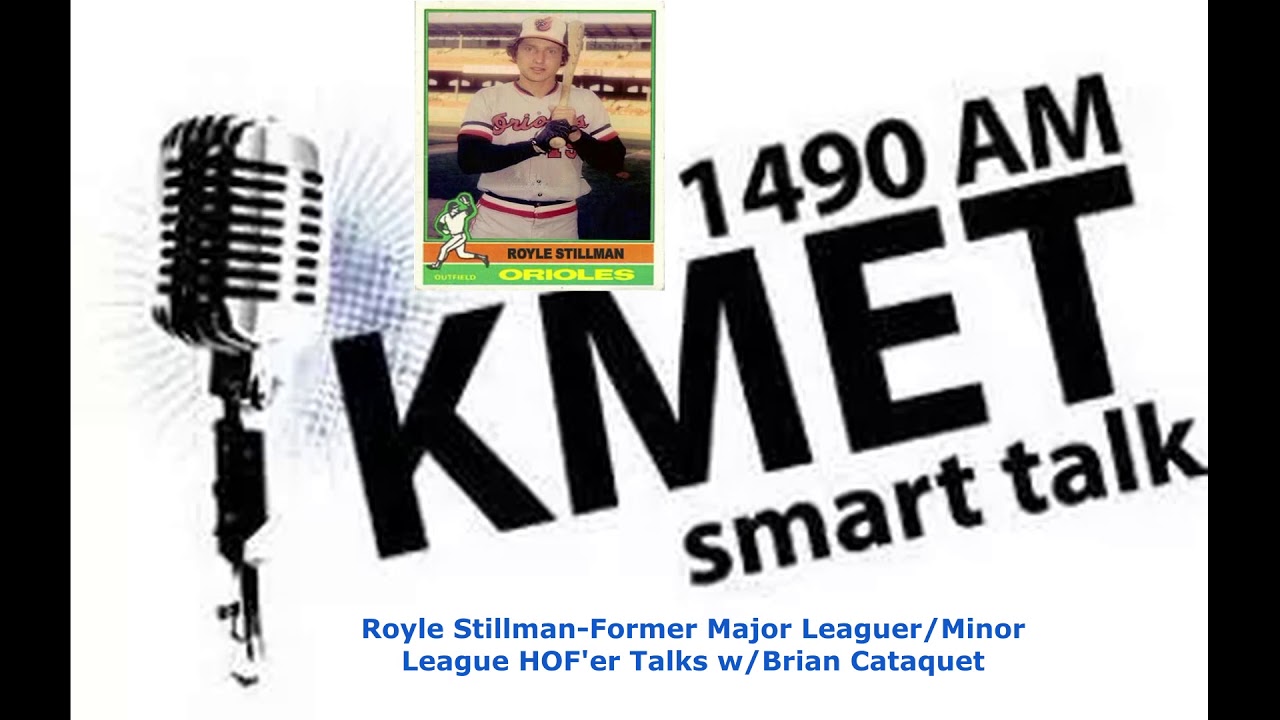 Royle Stillman former Major Leaguer, Red Wings Hall of Famer on Brian ...