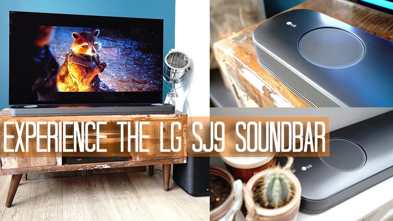 LG SJ9 soundbar | Experience Sound You Can Feel - YouTube