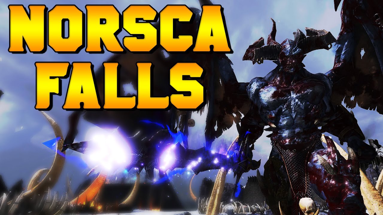 NORSCA FALLS: Be'lakor Immortal Empires Campaign - YouTube
