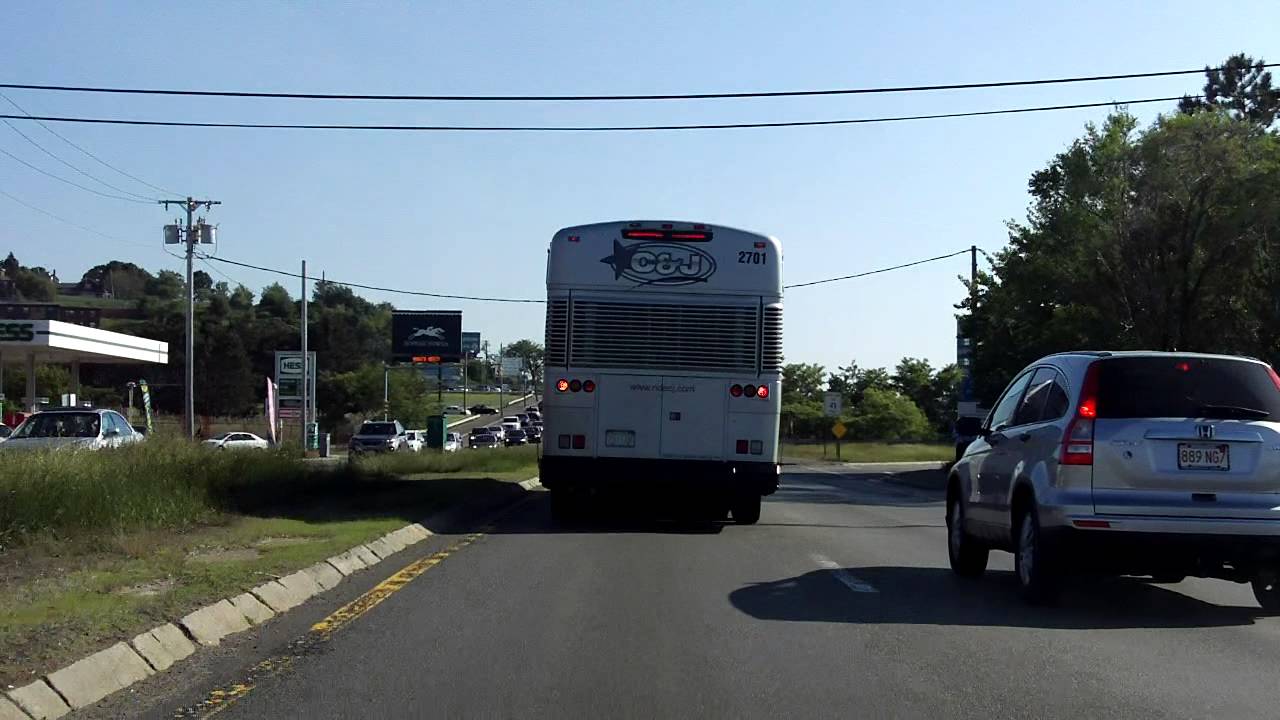 MA 1A (MA 60 to I-90) southbound - YouTube