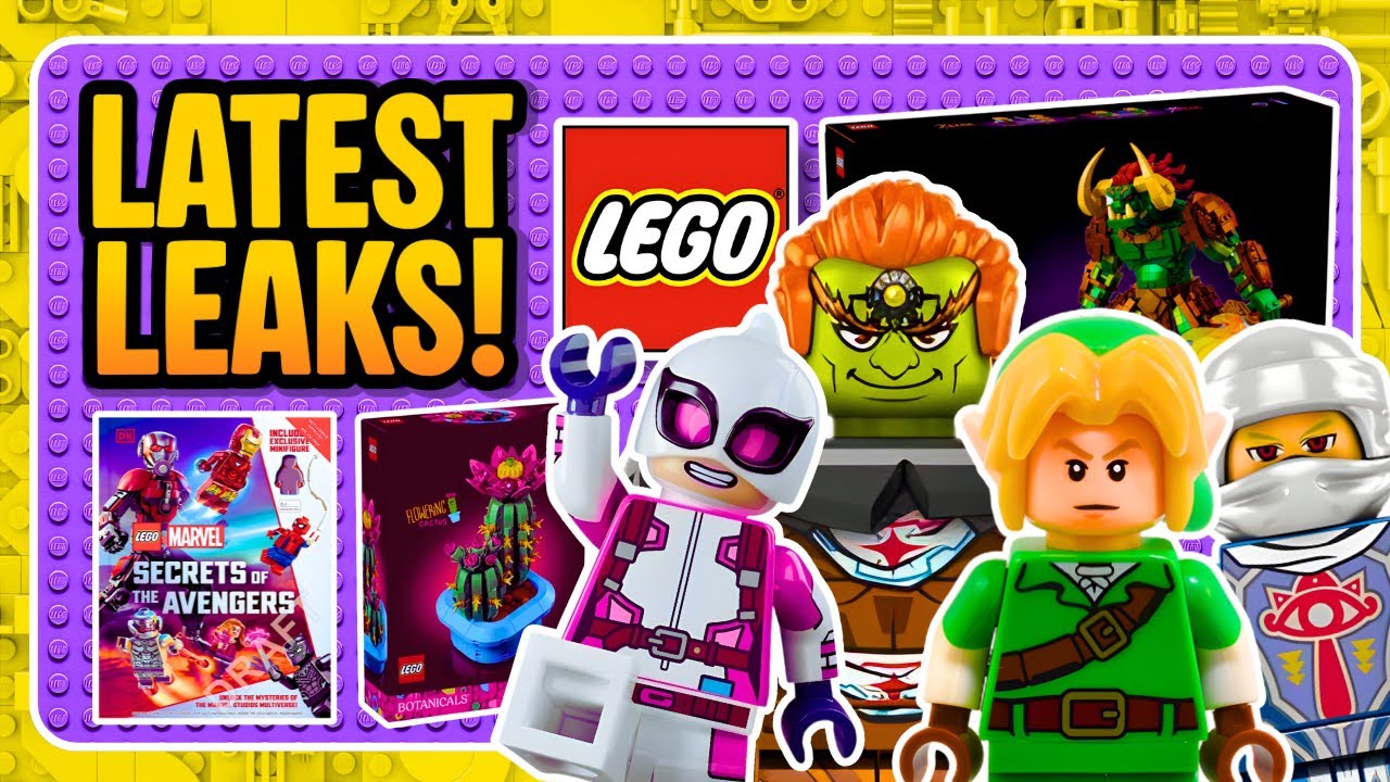 LEGO LEAKS & NEWS! Series 29 CMF, LEGO Zelda Tease & New Botanicals ...