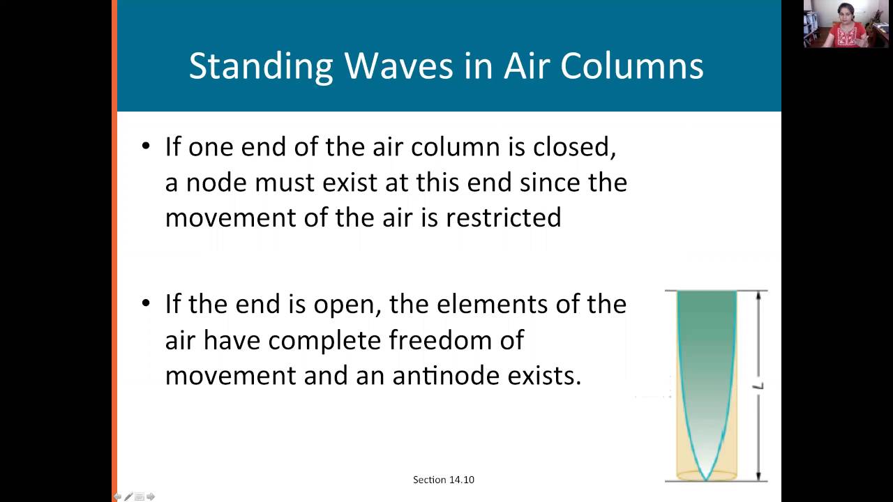 14 8 & 14 9 Resonance & Standing Waves in Air Columns - YouTube