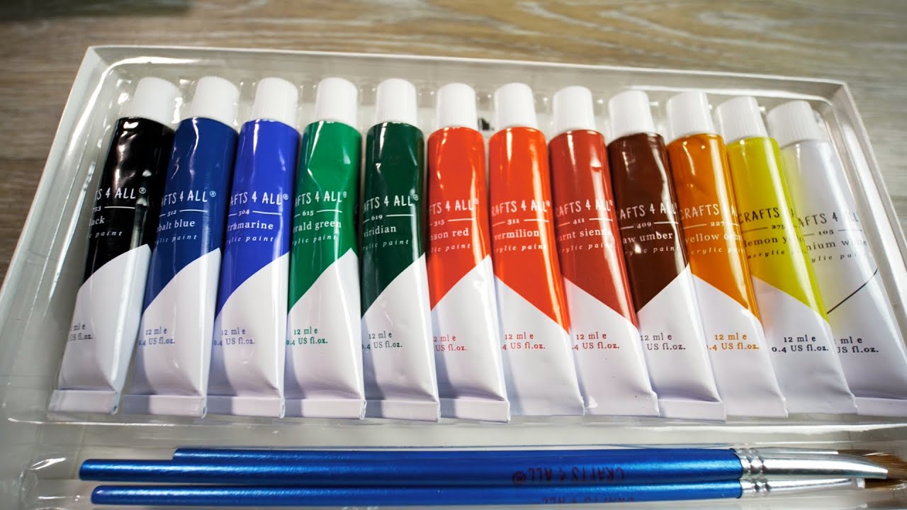 Crafts for all Acrylic Paint/Must See these Colors!! - YouTube
