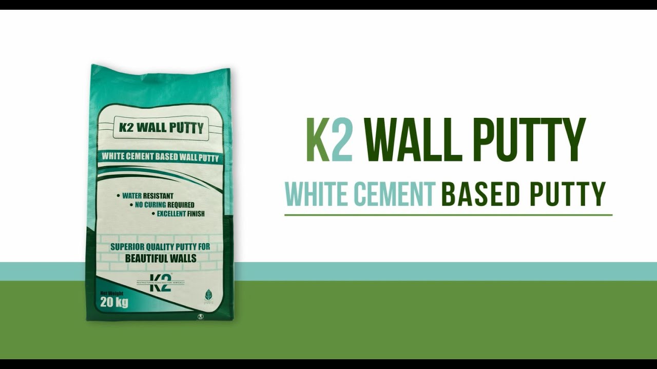 K2 Wall Putty - YouTube